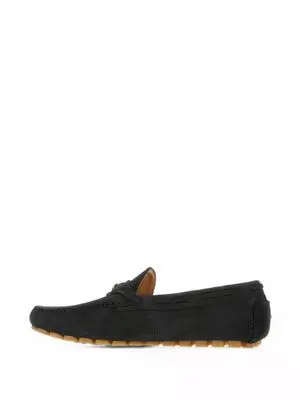 Valentino Garavani Fastaway Driver Loafers - Black