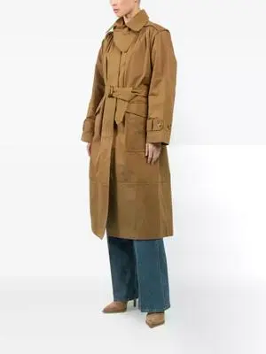 Zimmermann Illuminate Belted Trench Coat