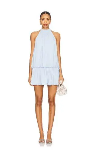 MORE TO COME Kassia Mini Dress - Blue