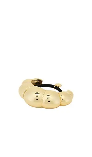 LELET NY Glossy Croissant Pony Cuff - Gold