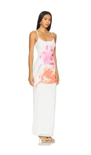 Superdown Jobelle Maxi Dress - White Multi