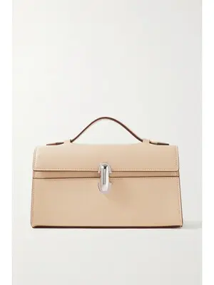 Savette Symmetry Pochette Leather Tote