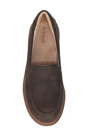 Dr. Scholl'S Moc-toe Loafer - Dark Brown