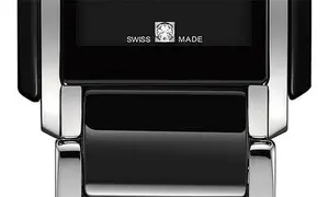 RADO Integral Diamonds Bracelet Watch - Silver/black