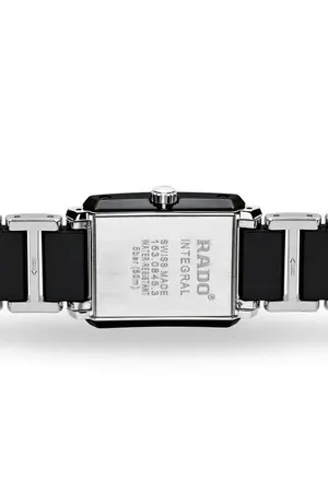 RADO Integral Diamond Bracelet Watch - Silver/black