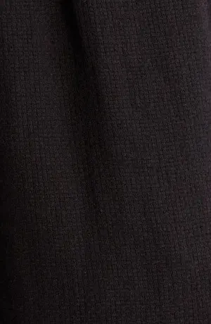 Elan Tie Waist Cotton Shorts - Black