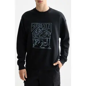 Scotch & Soda Embroidered Sweatshirts Hoodies For Men