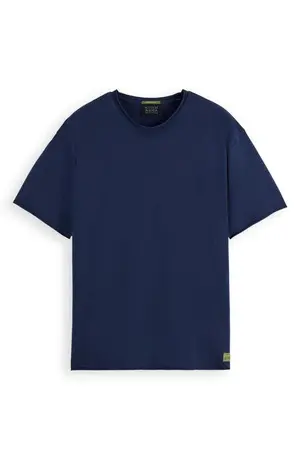 Scotch & Soda Raw Edge Cotton T-shirt