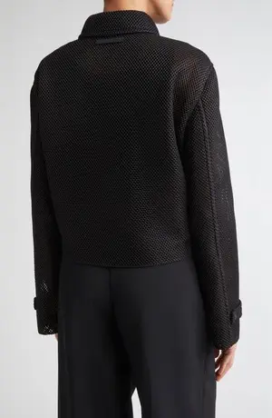Max Mara Strenna Technical Mesh Jacket