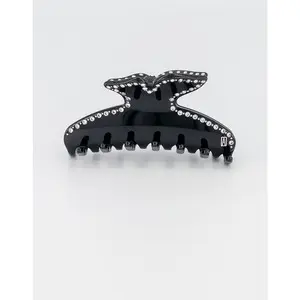 Alexandre De Paris Dore Hair Clip - Black