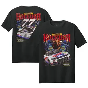 E2 APPAREL Carson Hocevar Chili's Car T-shirt - Black