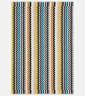 Missoni Best Set Of 5 Zigzag Cotton Terry Towels - Multicoloured