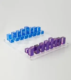 Jonathan Adler Acrylic Chess Set