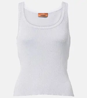 Missoni Lamé Tank Top - Silver