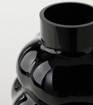 LOUISE ROE Balloon 04 Glass Vase - Black