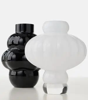LOUISE ROE Balloon 04 Glass Vase - Black