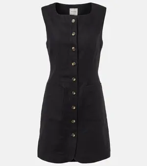 POSSE Posse Emma Linen Mini Dress