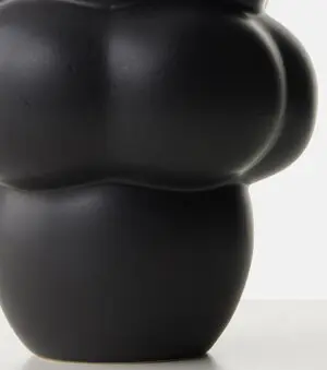 LOUISE ROE Balloon Ceramic Vase - Black