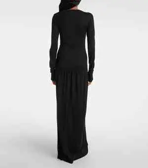TOTEME Silk-blend Maxi Dress
