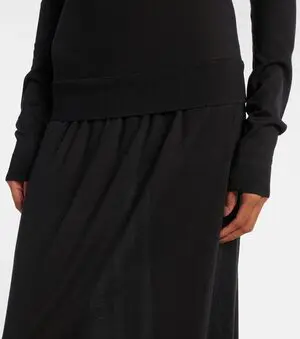 TOTEME Silk-blend Maxi Dress