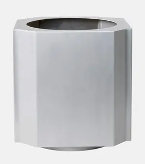LOUISE ROE Funki Large Plant Pot - Silver