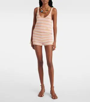 Chloé Knitted Cotton Tank Top