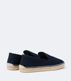 CHRISTIAN LOUBOUTIN Nanou Mooncrest Canvas Espadrilles - Blue