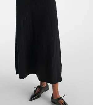 Max Mara Tallone Knitted Maxi Dress