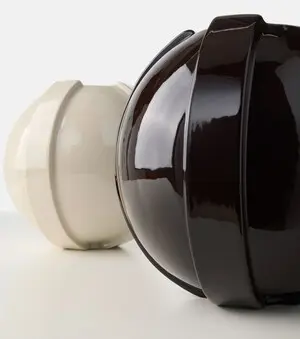 LOUISE ROE Vinci 01 Ceramic Vase - Brown