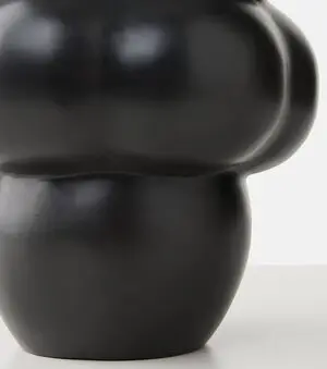 LOUISE ROE Balloon Object 001 Steel Vase - Black