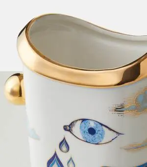 Jonathan Adler Porcelain Vase - Blue