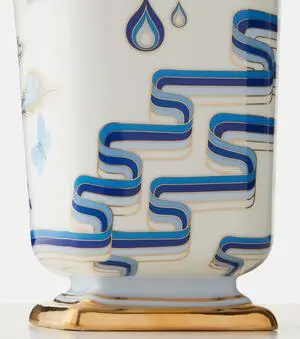 Jonathan Adler Porcelain Vase - Blue