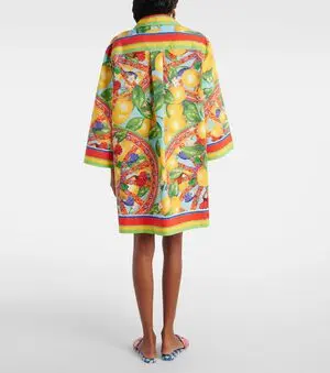 Dolce & Gabbana Oversized Printed Shirt