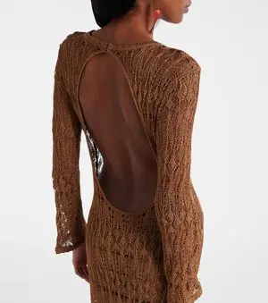 Isabel Marant Étoile Paloma Sheer Maxi Dress - Gold