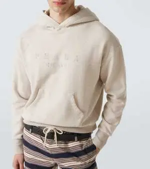 Prada Logo Cotton Hoodie