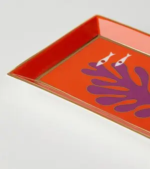 Jonathan Adler Playa Painted Ceramic Tray