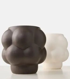 LOUISE ROE Balloon 09 Ceramic Plant Pot - Brown