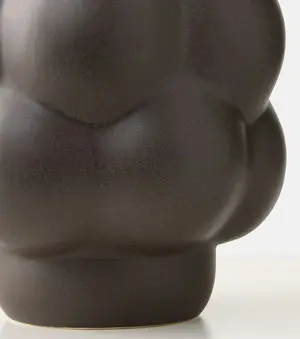 LOUISE ROE Balloon 09 Ceramic Plant Pot - Brown
