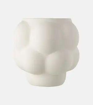 LOUISE ROE Balloon 09 Ceramic Plant Pot - White