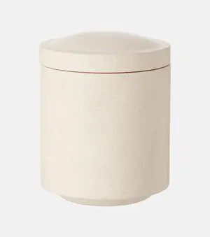 LOUISE ROE Gallery Object 01 Stoneware Container - Beige