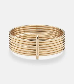 JENNIFER FISHER Set Of 7 Bangles - Gold