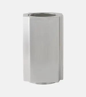 LOUISE ROE Funki Small Plant Pot - Silver