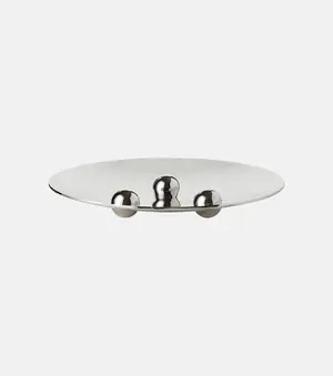LOUISE ROE Tray Object 002 Steel Platter - Silver