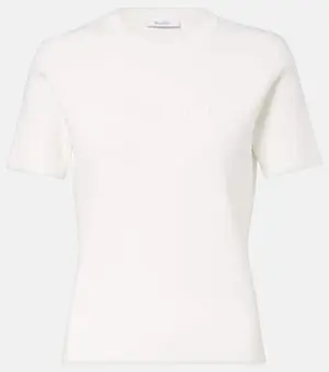 Max Mara Studio Logo T-shirts For Women