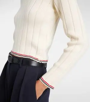 Thom Browne Cable-knit Virgin Wool Sweater