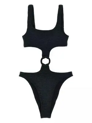 MC2 SAINT BARTH Laurel One-piece Swimsuit - Black