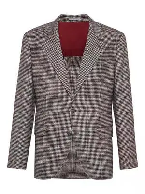 Brunello Cucinelli Houndstooth Blazer
