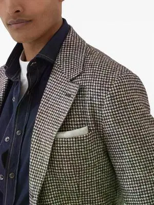 Brunello Cucinelli Houndstooth Blazer