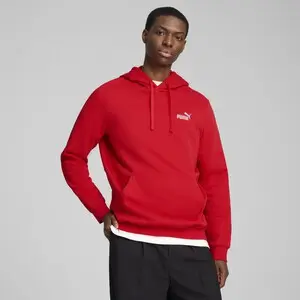 PUMA Essentials Small Logo Hoodie - For All Time Red