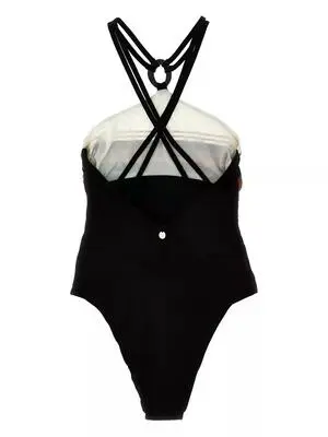 Max Mara Striped One-piece Swimsuit